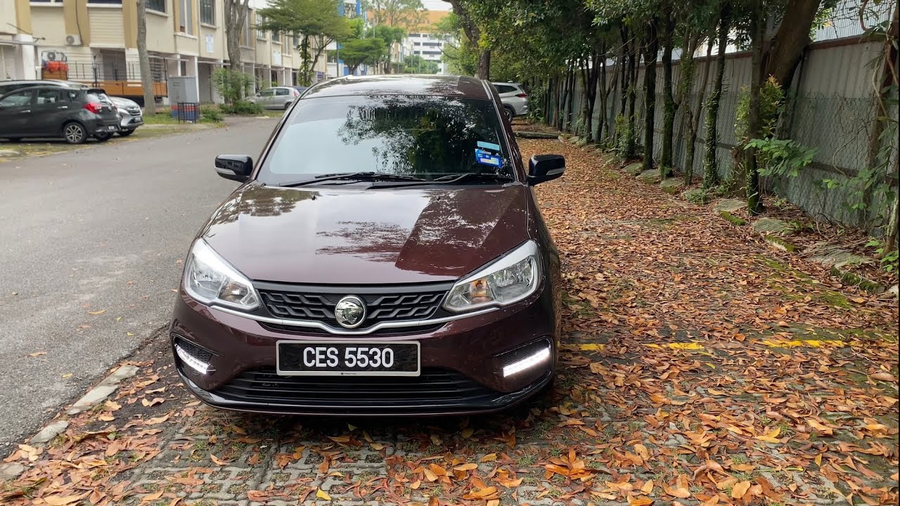 PROTON SAGA PREMIUM S MC2 Walkaround + Start up + Boot + Engine view ...
