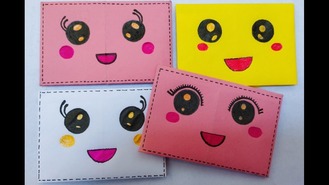 How to make paper a cute paper wallet/Paper Envelope/Envelope making ...