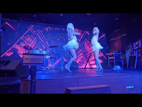 Russian girl hot dance in Deltin Royal Casino Goa