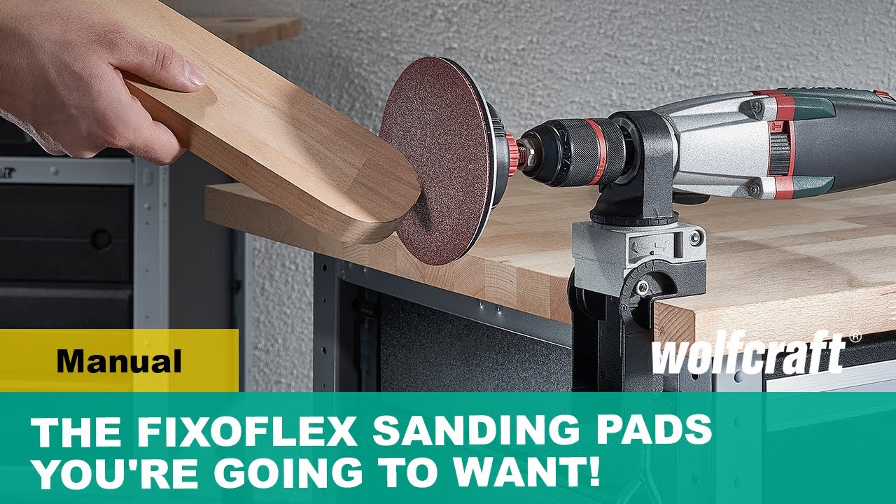 The Fixoflex Sanding Pads You're Going to Want! Groove-Free Sanding ...