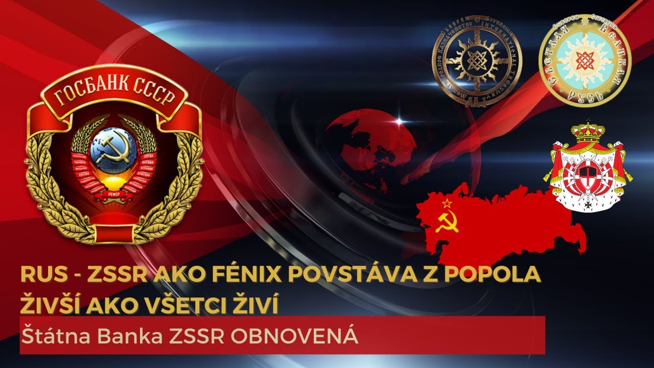 Štátna banka ZSSR obnovená. Otváranie účtov spustené. Nový Globálny ...