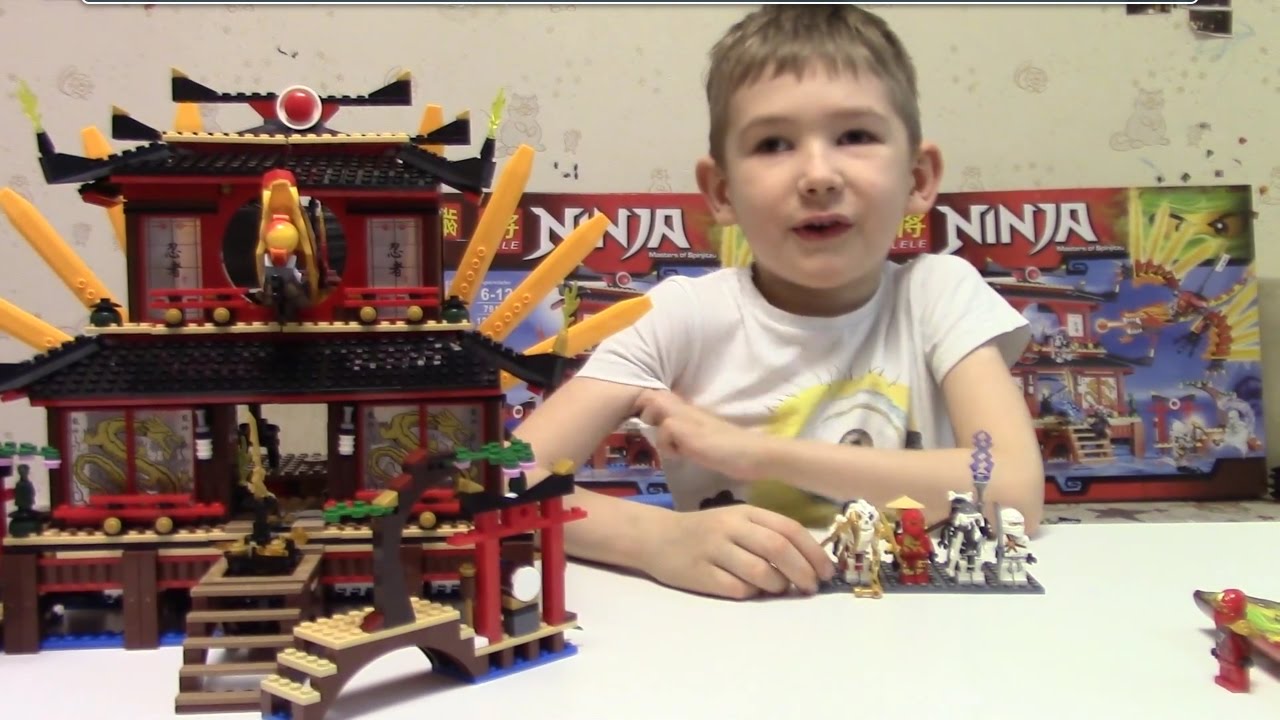 Timka LELE Ninja Temple Fire rev.2017 (LEGO Ninjago Fire Temple set ...
