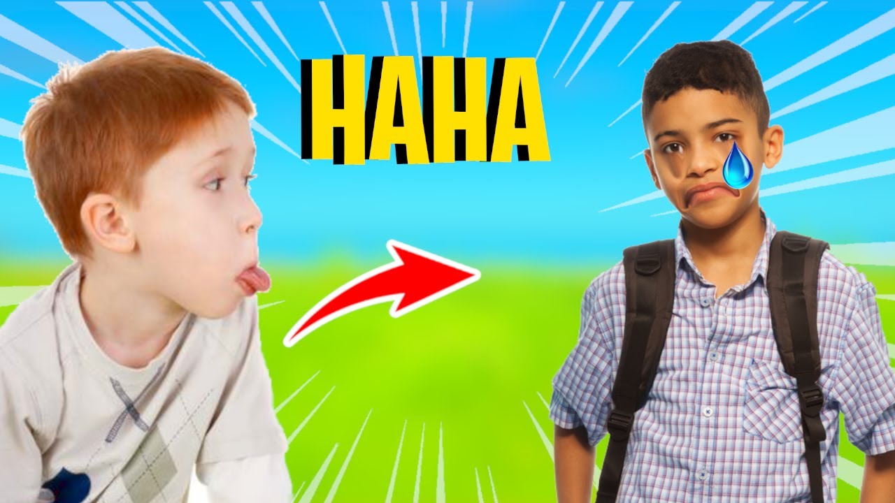 ich VERARSCHE FRECHEN Jungen der sich über AUSLÄNDER lustig macht ...
