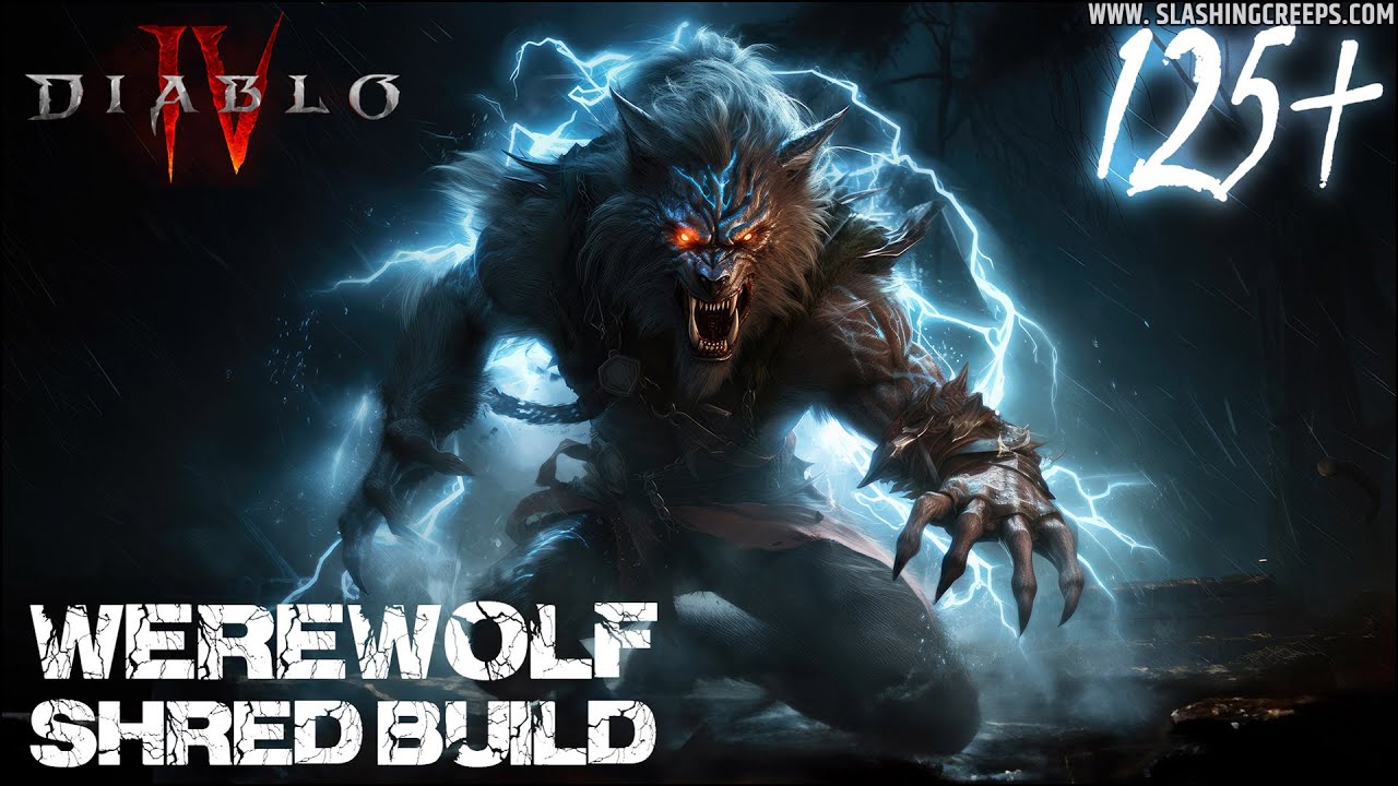 Endgame Werewolf Shred Build Diablo 4, to crush season 2 with the druid ...