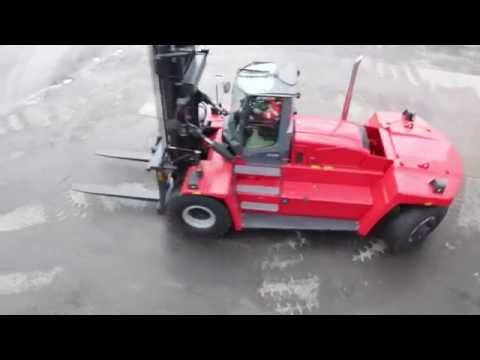 Walk-around video of Kalmar´s Heavy Forklift, DCG180-330