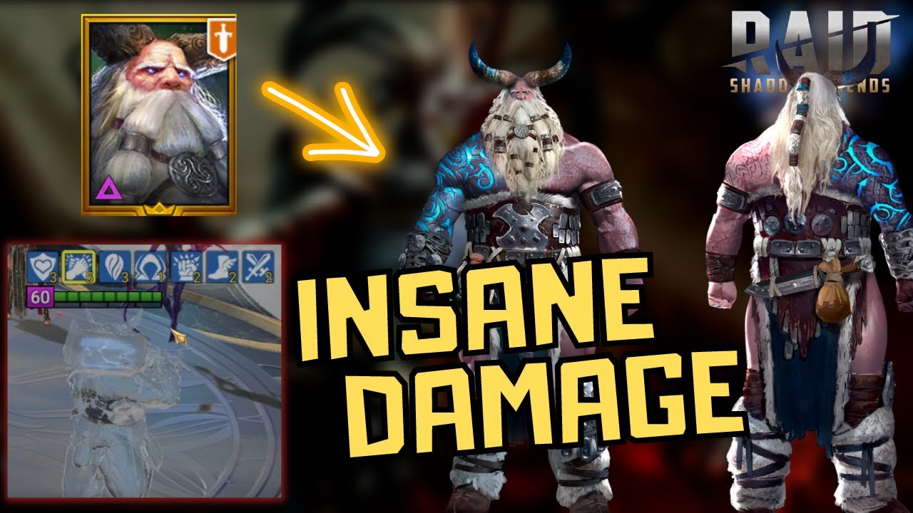 Turvold Breaking StoneSkin By Raw Damage...Insane Nuker | RAID SHADOW ...