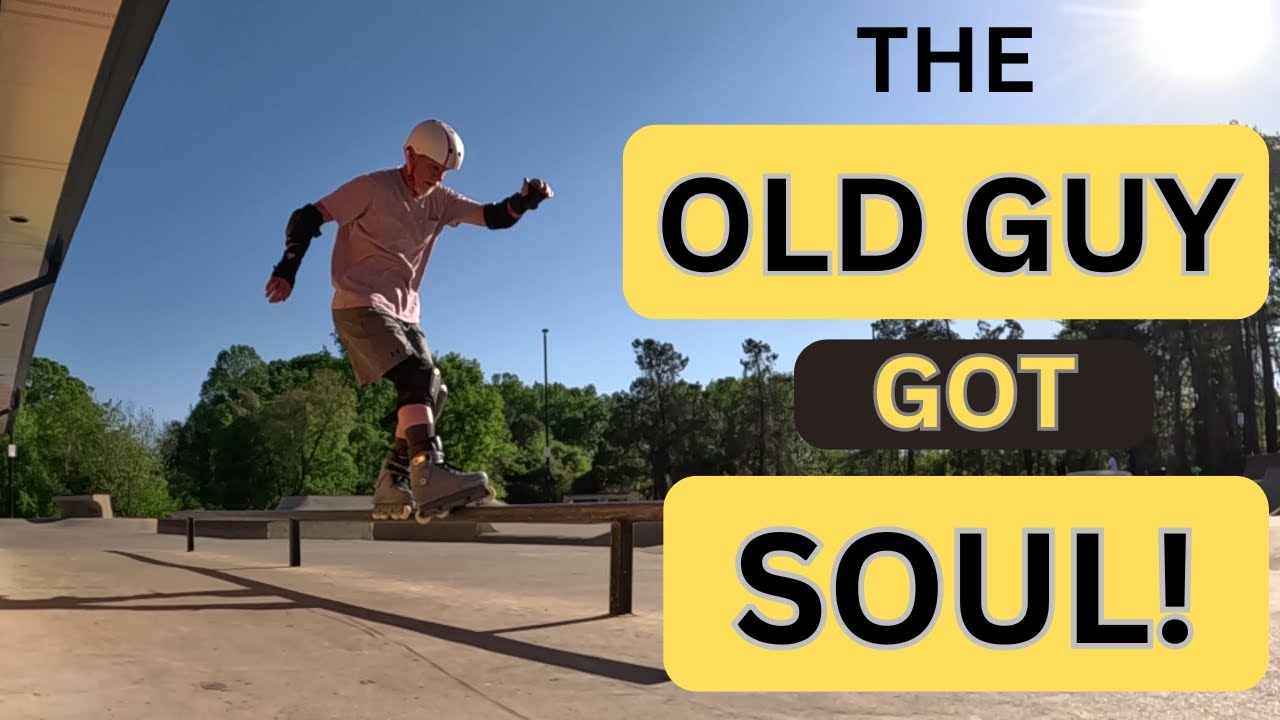 The Old Guy Gets Some Soul Grinds Inline Skating At 62 Youtube