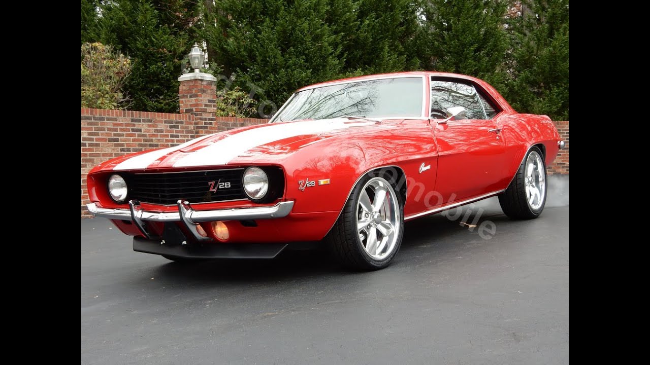 Old Red Camaro