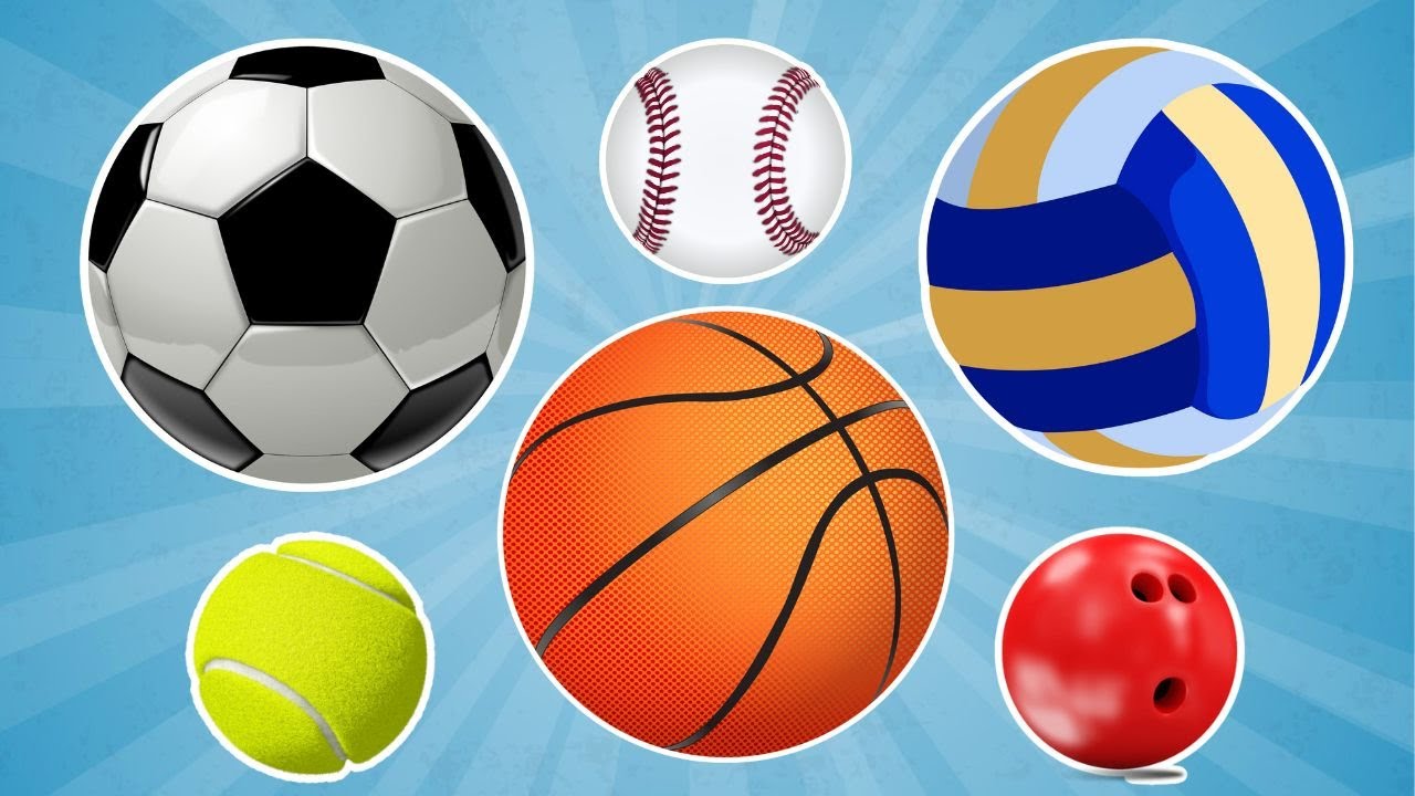 Easy English SPORTS BALLS for All Ages - YouTube