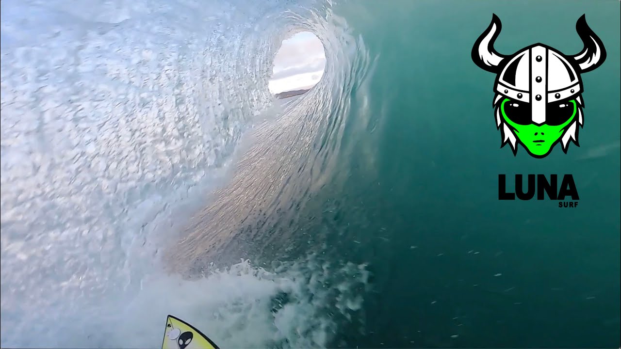 DEEP FROZEN TUBE RIDES | Luna Surf | Cold Water Surfing Documentary ...