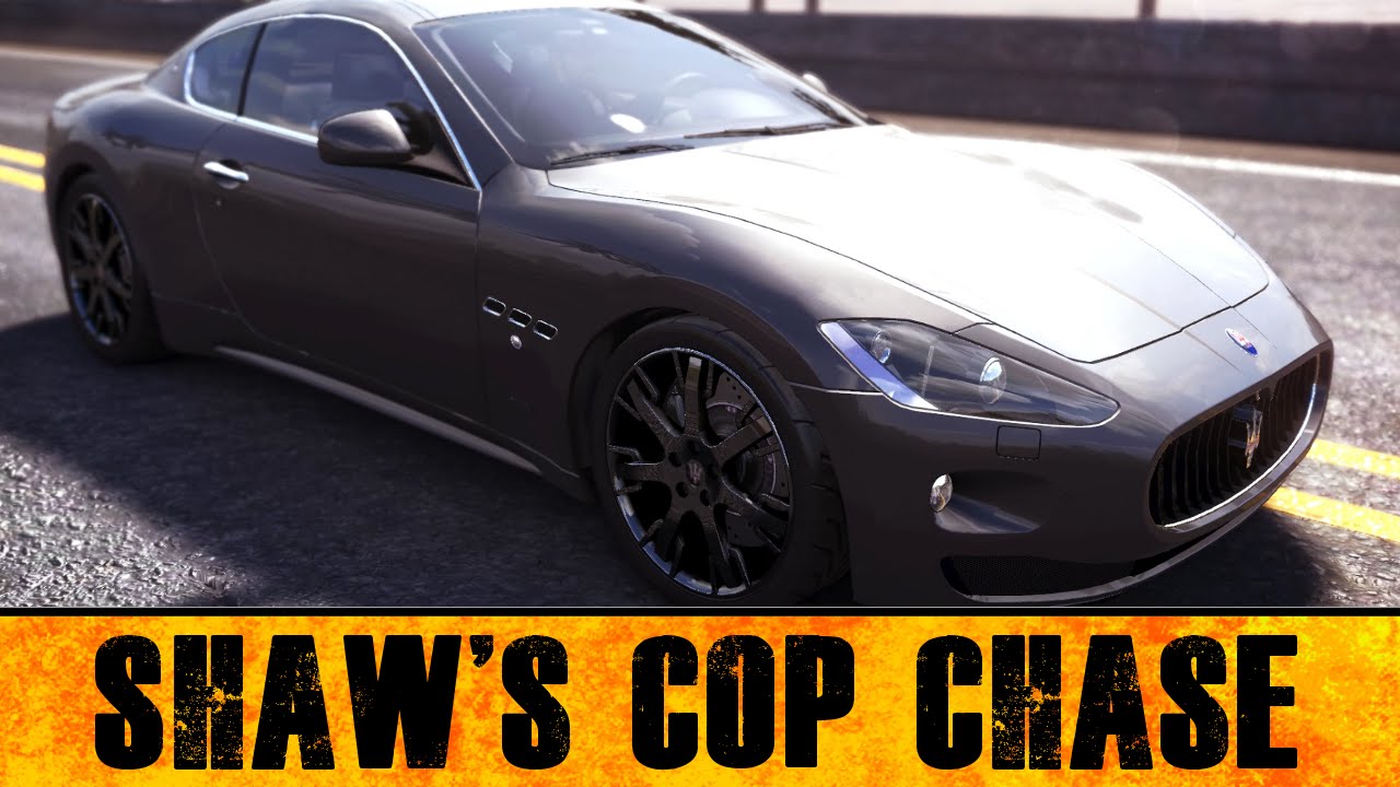 Shaw's Maserati COP CHASE || The Crew - YouTube