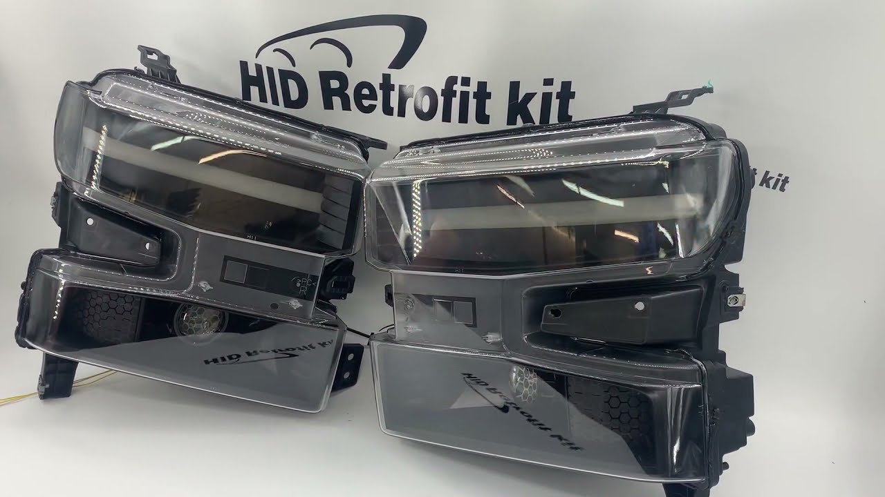 NEW 2019-2020 Chevy Silverado Trailboss 1500 Full LED HEADLIGHTS - YouTube