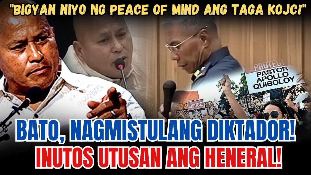 SEN.DELA ROSA HINDI KIN@YA SI GEN.TORRE|BATO NAG-MISTU-LANG DIK-TA-DOR ...