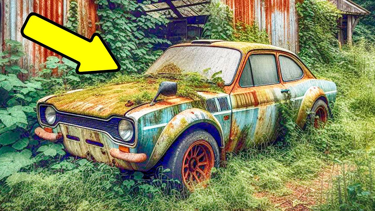 BEST OF INSANE TOP 100 ABANDONED SPORTS & RALLY CARS! Junkyard vehicles ...