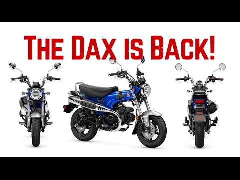 The Honda Dax Is Back! | 125cc Mini Bike History & Ride Review
