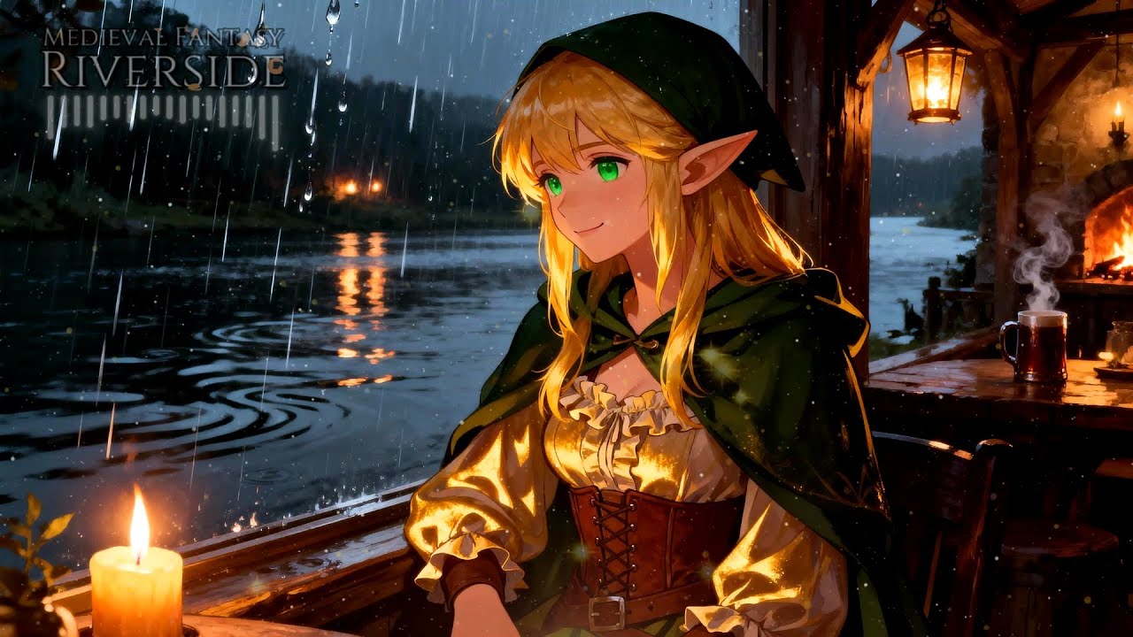 Willow Shore • Calm Night Music from the Tavern Hearth • Medieval ...