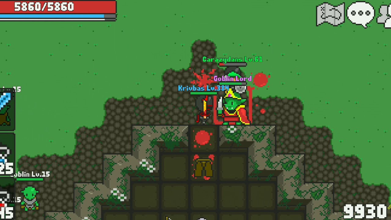 Rucoy online boss Vampire King and Goblin Lord, Рикоу онлайн босс ...