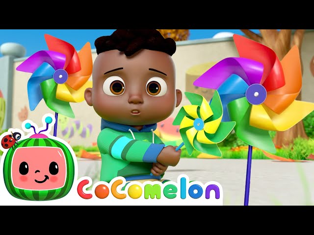 Windy Pinwheel Playground Song 🌬️ | Cody Time | Learning About Weather ...