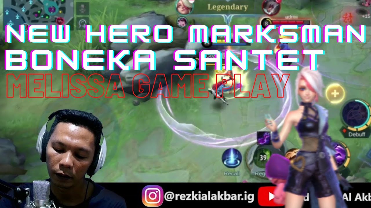 NEW HERO MELISSA - HERO SKILL PALING OVER POWER !!! COUNTERNYA SEMUA ...