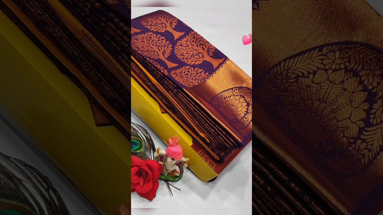 Wedding wear ilampillai silk 1600 only whatsapp 9790271649 rich jari ...