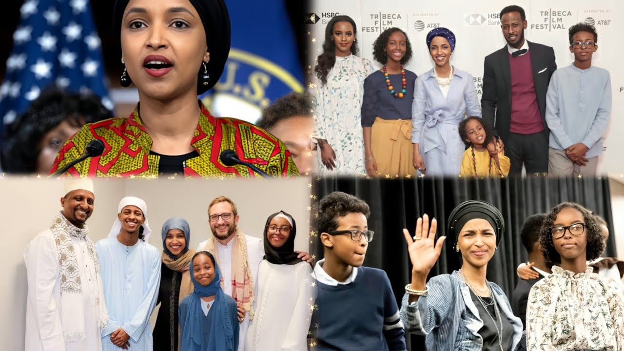 Ilhan Omar🥰 4 marriages and 5 kids, her career #usa #facts #fyp - YouTube