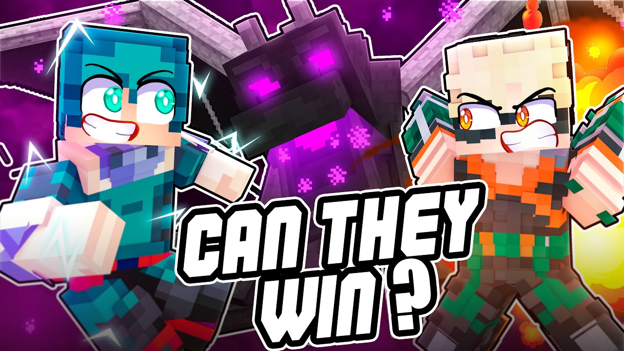 Bakugo and Deku VS Hardcore Minecraft【My Craft Academia S1. E3】 - YouTube