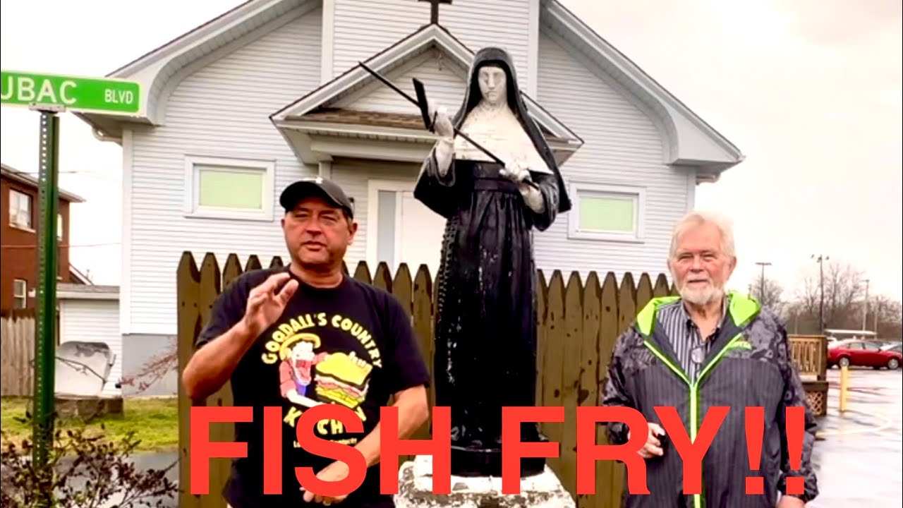 CATHOLIC CHURCH LENTEN FISH FRY TOUR (Part 5)| St. Rita & St. Patrick ...