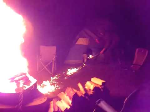 Epic Campfire Fail - YouTube