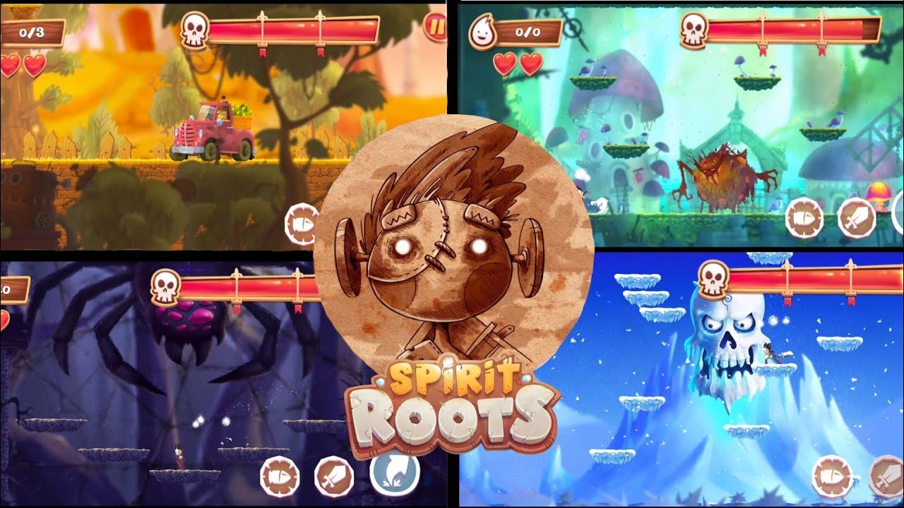 Spirit Roots | (All Bosses) | [Easy Mode] - YouTube