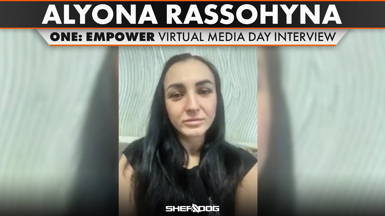 Alyona Rassohyna | ONE: EMPOWER - Interview (Virtual Media Day) - YouTube
