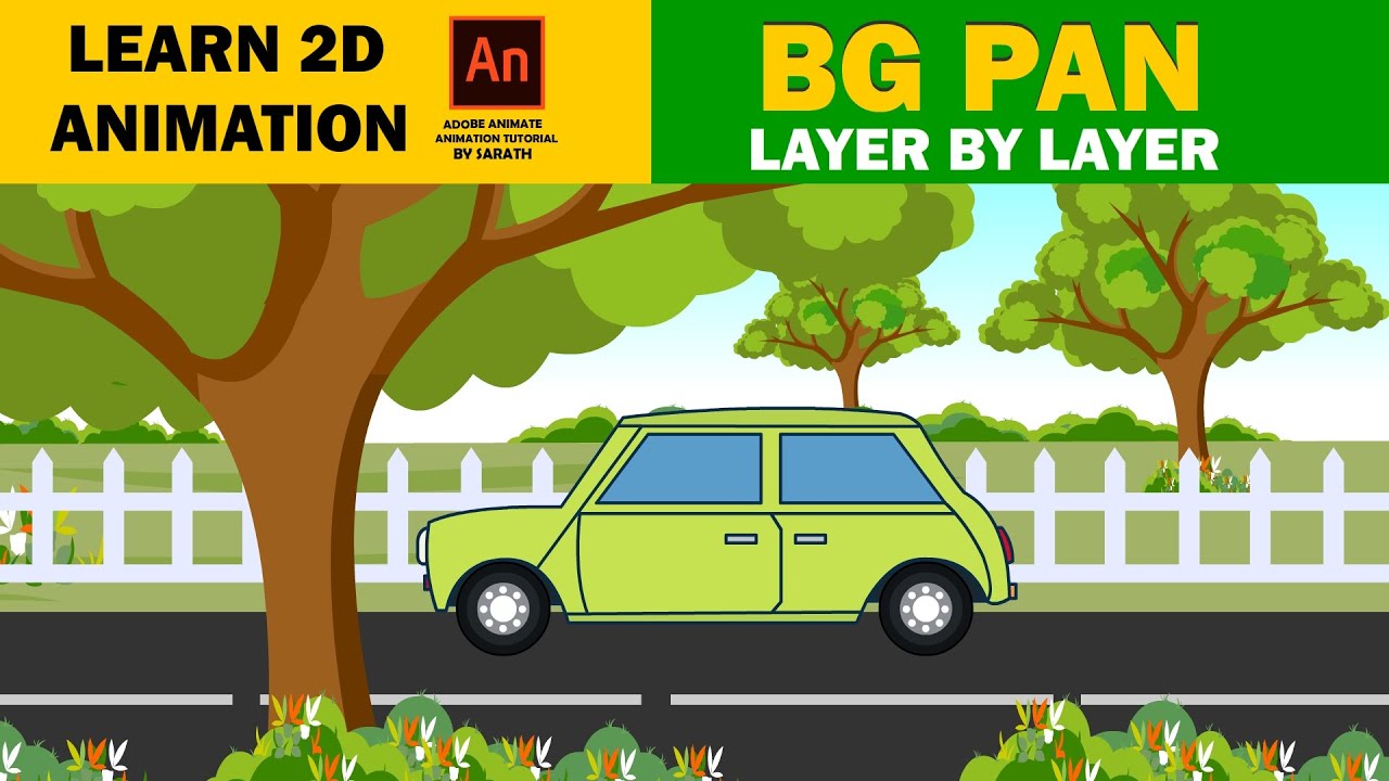 CARTOON BG PAN| BACKGROUND PAN|how to create bg pan in adobe animate|2d ...