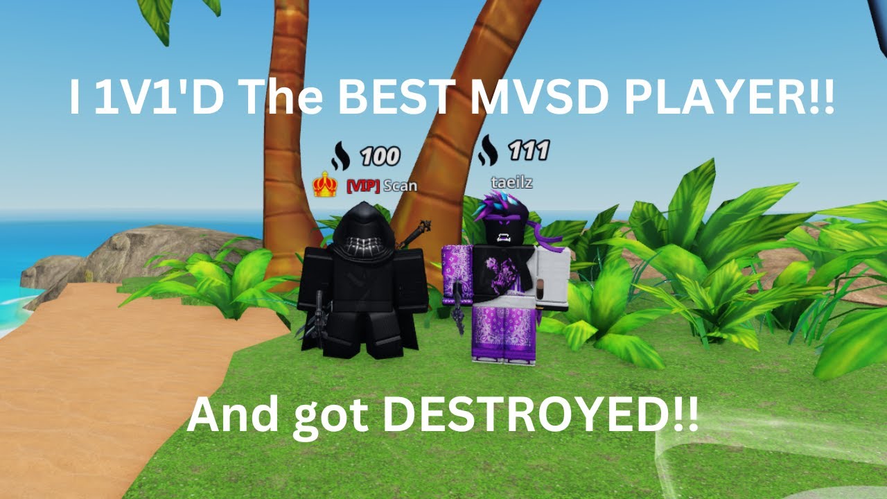 1v1ing A MVSD Pro Until I Win (Featuring Taeilz) - YouTube