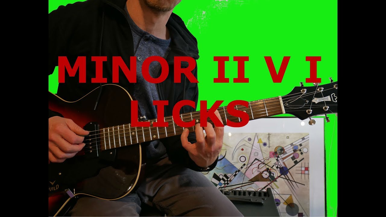 Minor II V I Licks - YouTube