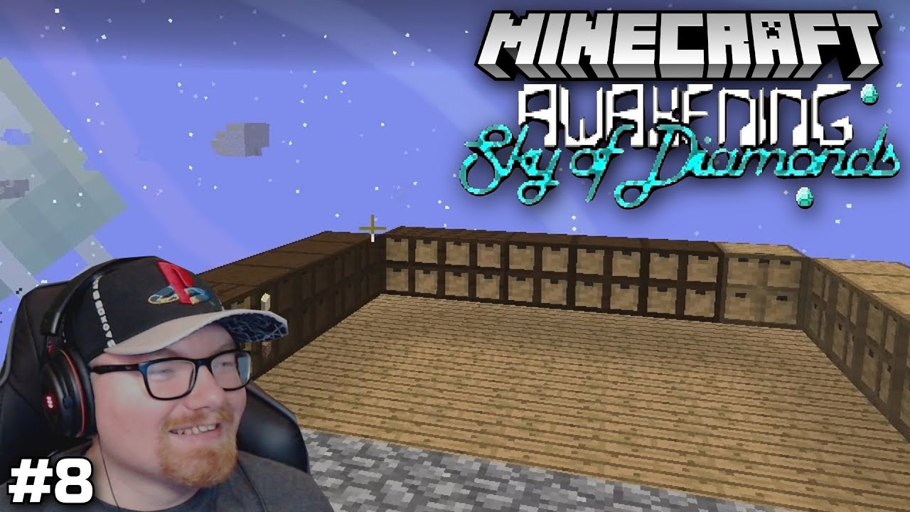 Minecraft: Awakening | Sky of Diamonds | Episode #8: Storage Drawers ...