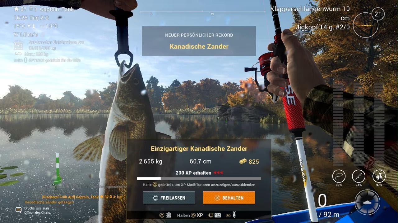 Fishing Planet Einzigartiger Kanadischer Zander,Emerald Lake - YouTube