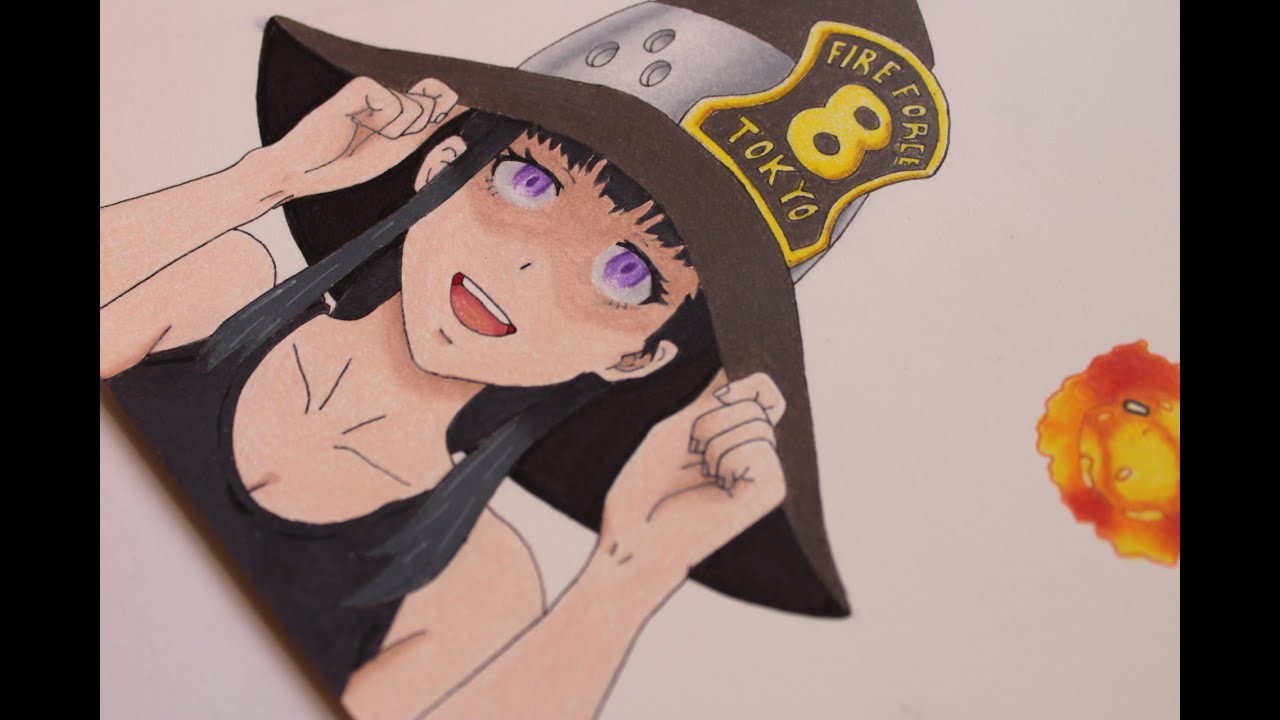 Cómo dibujar a *Maki* / Fire Force / Drawing Noob - YouTube