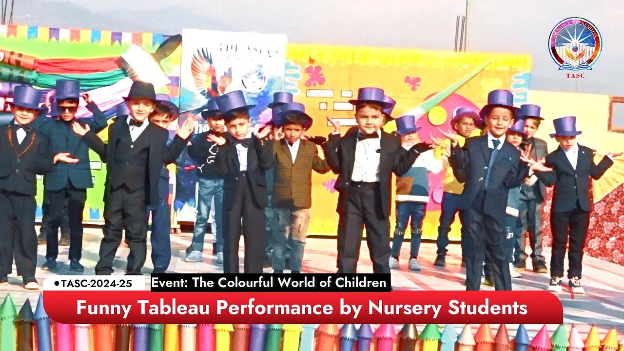 Funny Tableau Performed by Nursery Students | The Colourful World of ...