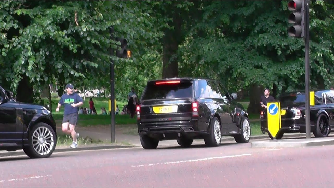 Man Throws Something at James Stunt's Supercar Convoy! - YouTube