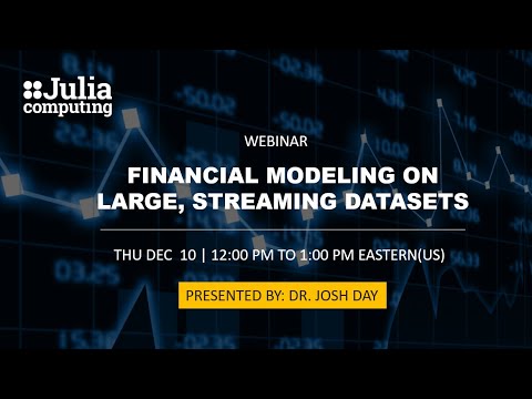 Financial Modeling on Large, Streaming Datasets - YouTube