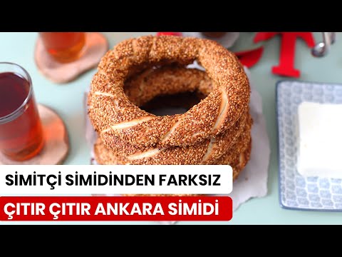 Çıtır Ankara Simidi Tarifi - SİMİTÇİ SİMİDİNDEN FARKSIZ