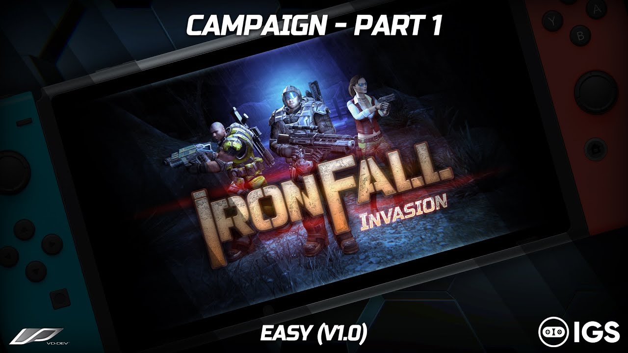 IRONFALL Invasion: Campaign - Part 1 (V1.0) | Nintendo Switch Gameplay ...