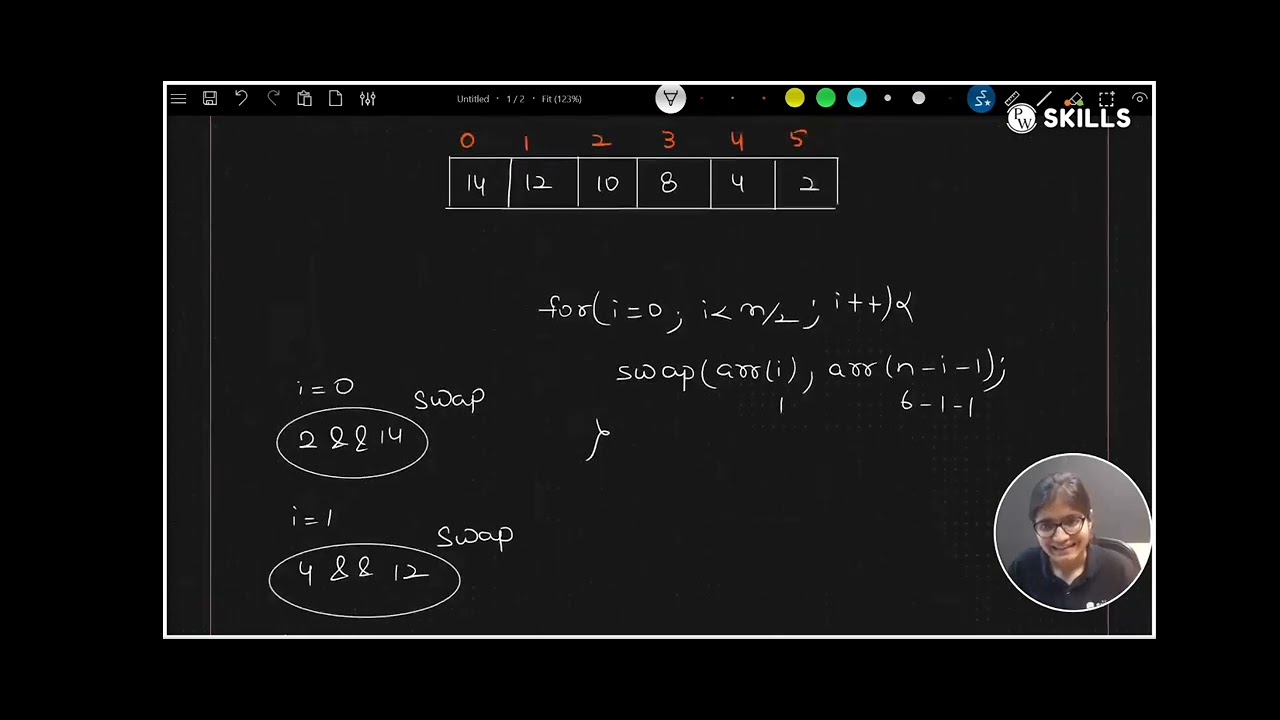 237. Reversal In An Array - YouTube