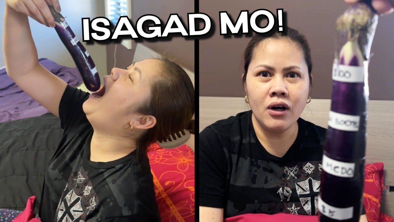 PAG MALALIM MALAKI ANG PREMYO! (Subo Talong Challenge) | Doylene Family ...