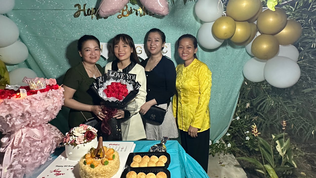 Sinh Nhật Bé Ngọc Tại Quán Đồng Quê-Cám Ơn Ba Nuôi Bé Ngọc Và Anh ...