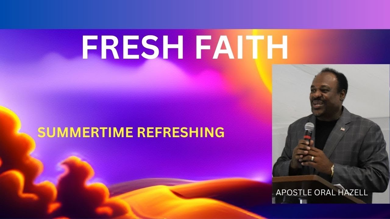 Understanding the Importance of Faith - Apostle Oral Hazell - YouTube
