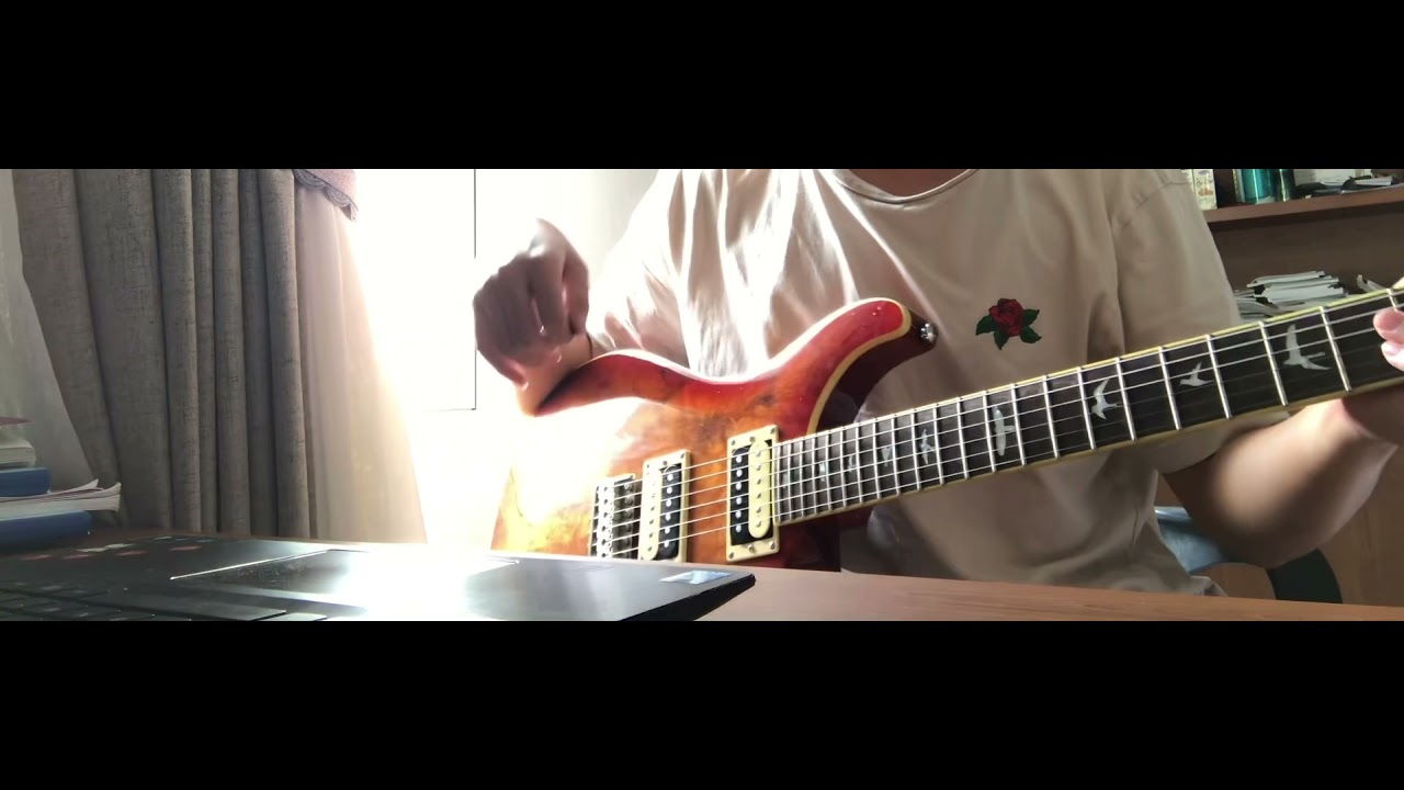 Yasashii Suisei - YOASOBI (guitar solo cover) - YouTube