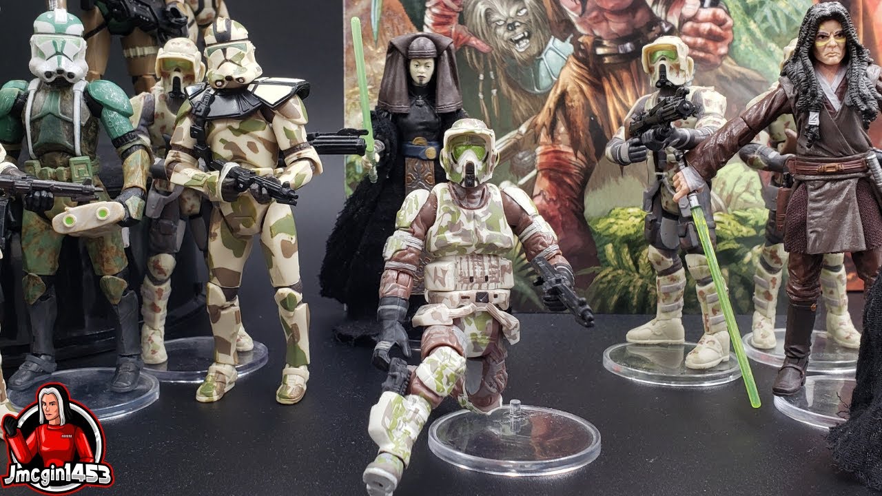 41st Elite Corps Clone Trooper | Star Wars | The Saga Collection - YouTube