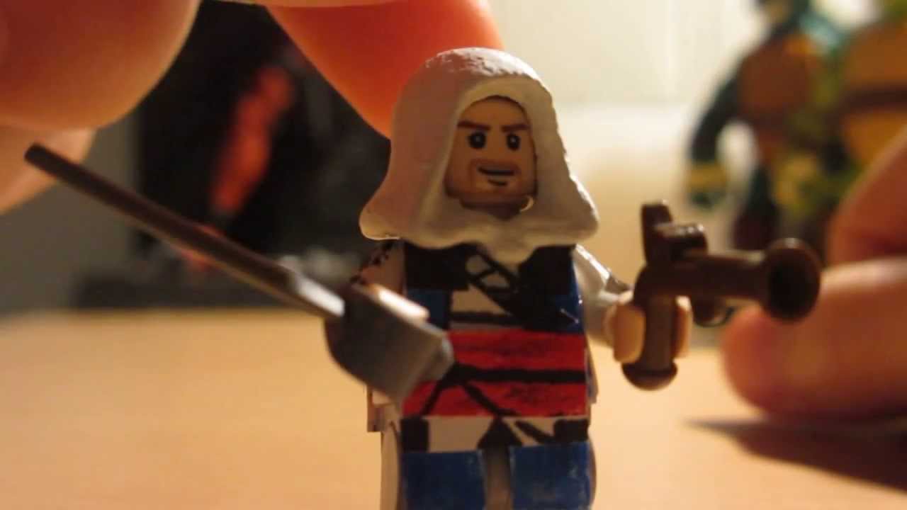 Lego Assassins Creed IV Black Flag Edward Kenway - YouTube