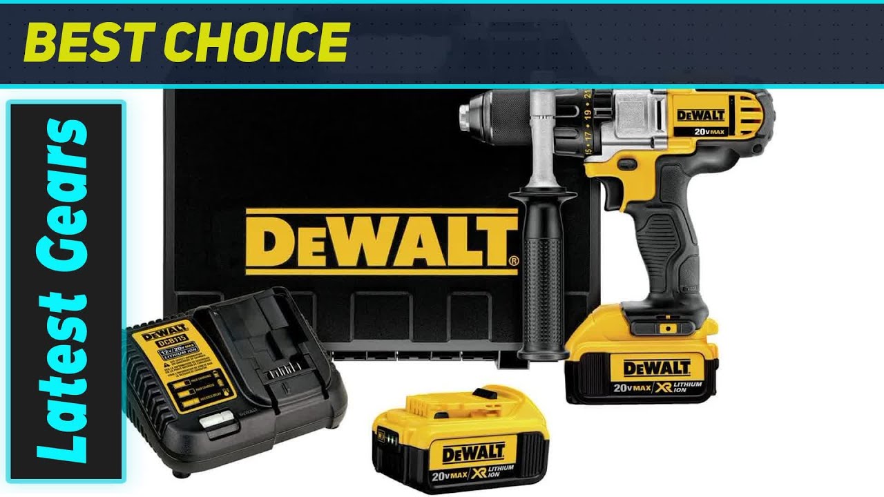 DEWALT DCD980M2: Powerful & Durable Drill? Top Pick! - YouTube