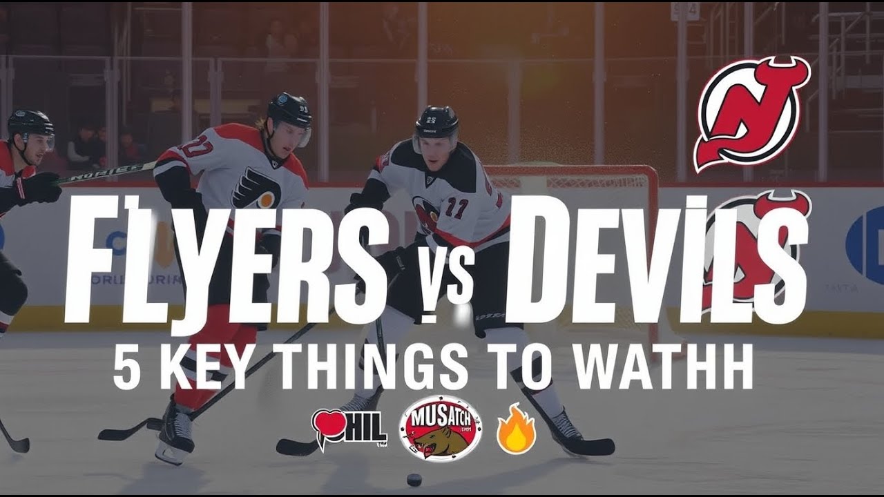 Flyers vs. Devils: 5 Key Things to Watch! | NHL Game Preview - YouTube